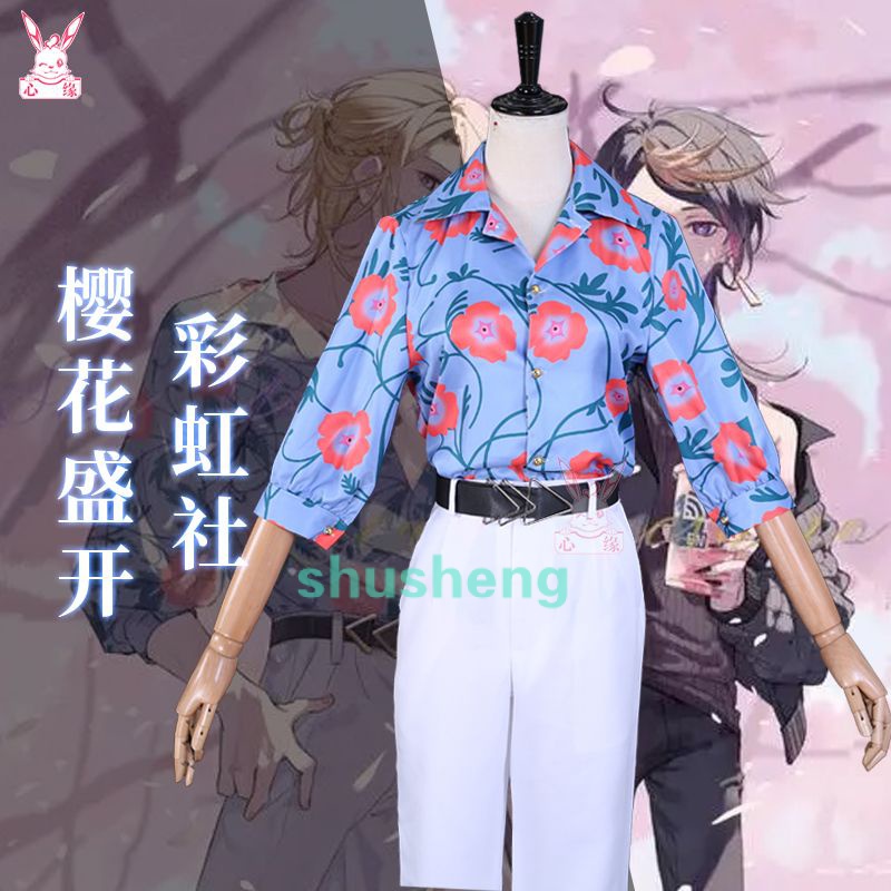 Hololive VTuber Luca Kaneshiro Cosplay costume luxiem vtuber anime Luca ...