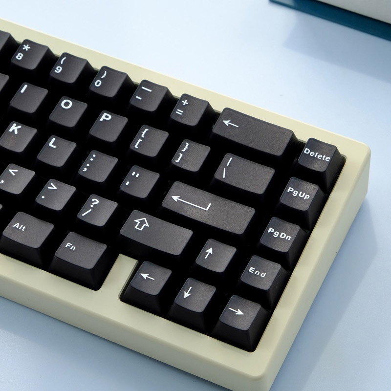121 keys PYGA Translucence Keycaps Cherry Profilr Double shot English ...