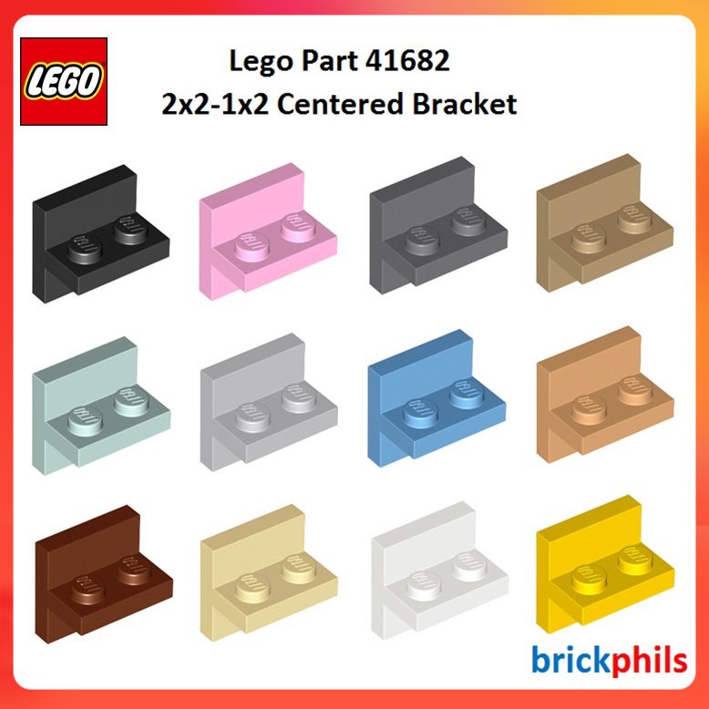 Lego Part 41682 2x2-1x2 Centered Bracket | Shopee Philippines
