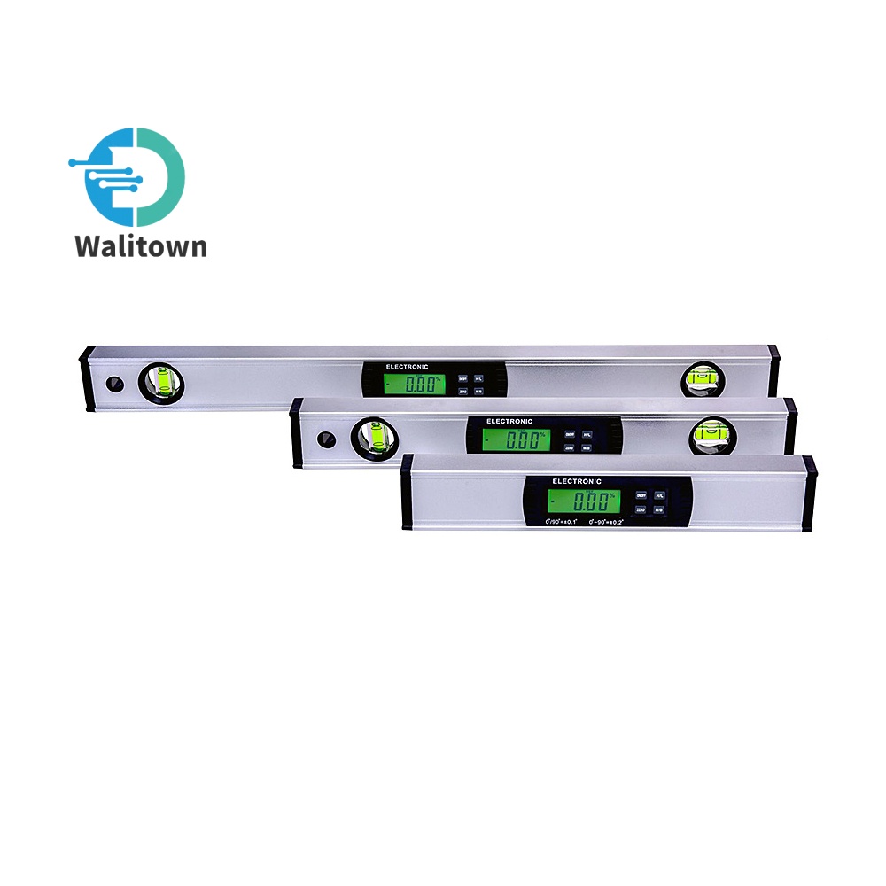 300mm 400mm Digital Inclinometer Angle Finder Gauge Upright Magnet 360 ...