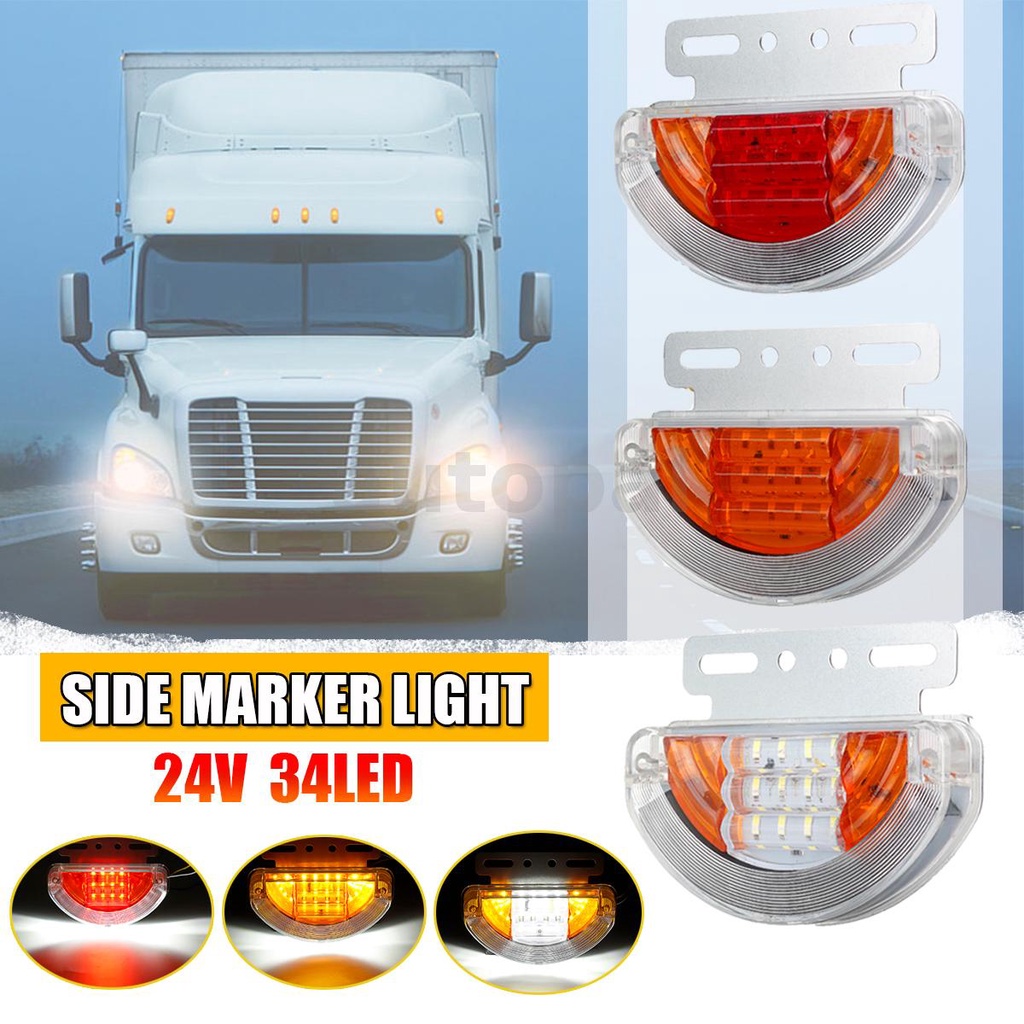 LED Side Marker Blinker Indicator Warning Light | Shopee Philippines