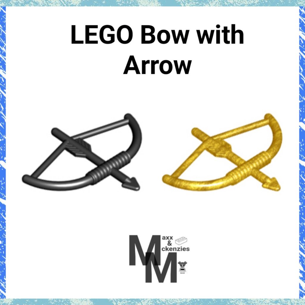 Bow with Arrow (4499) LEGO Minifigure Weapon | Shopee Philippines