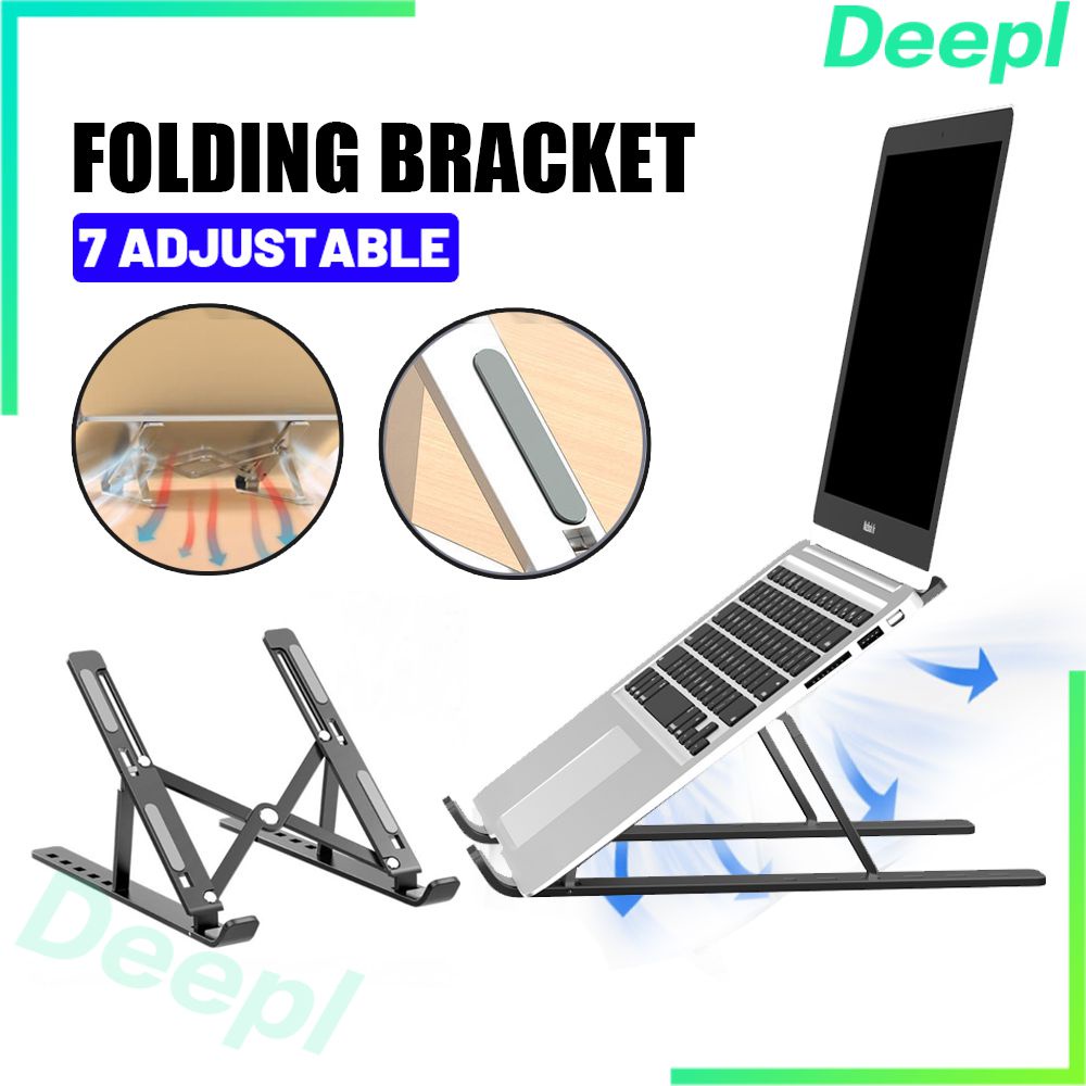 Tablet Stand Adjustable Foldable Aluminum Alloy Stand Computer Lifting ...