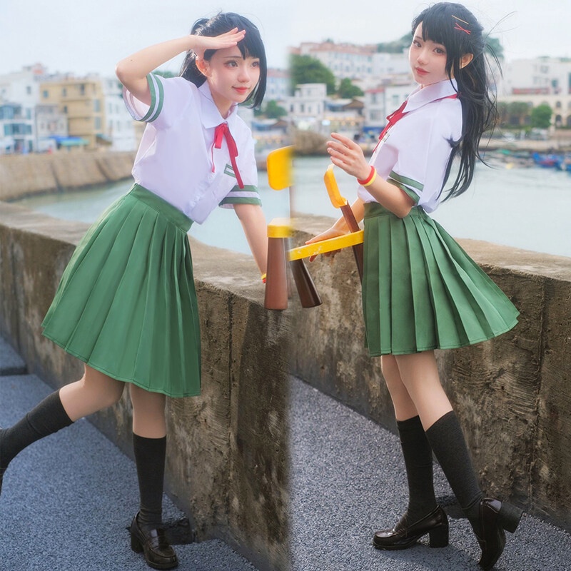 New Anime Suzume No Tojimari Cosplay Costume Iwado Sota Suzume Jk ...
