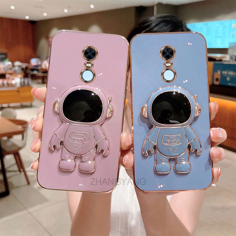 Casing Redmi 5 plus Redmi note 5 Phone case Electroplating 3D Astronaut ...