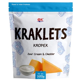 OK Kraklets Kropek 320g Flavour chip snacks | Shopee Philippines