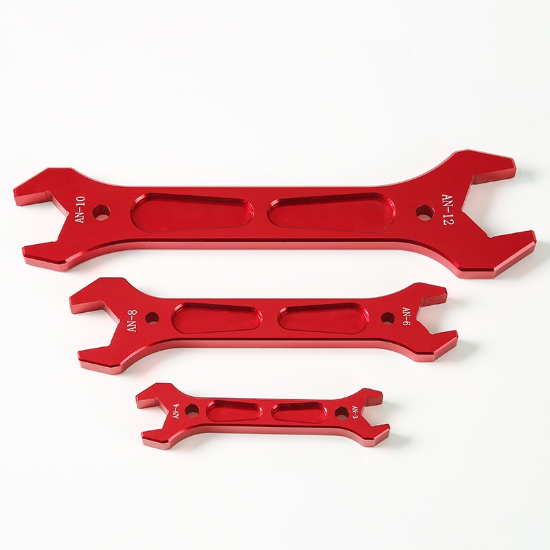 AN Wrench Hose Fitting Tool AN 3 4 6 8 10 12 16 Aluminum Spanner Oil ...