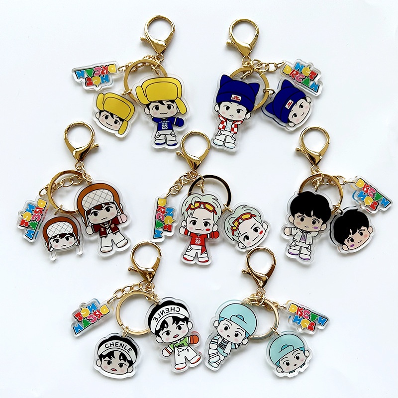 Kpop NCT DREAM Candy Acrylic Double-sided Key Ring Charm Accessory ...