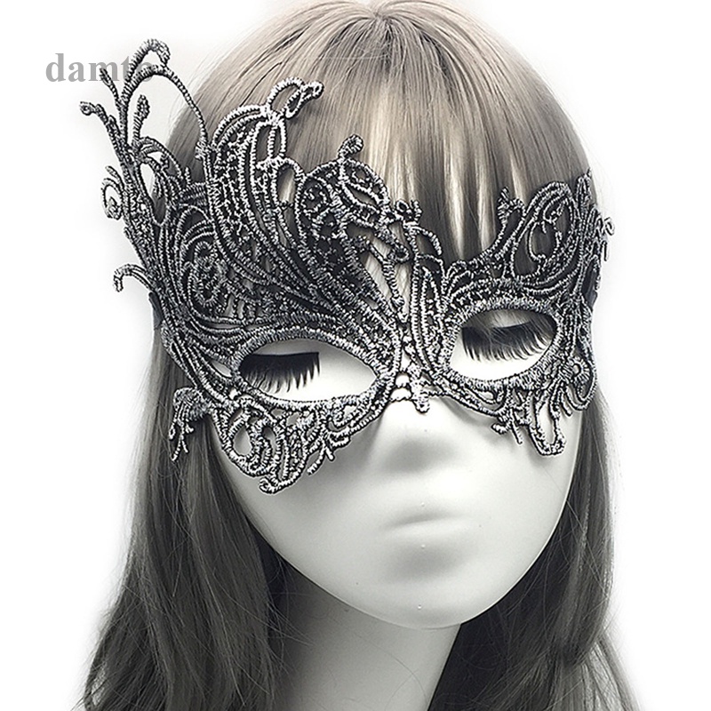 DTB Lace Masks Colorful Gilding Club Bar Cosplay Masquerade Party ...