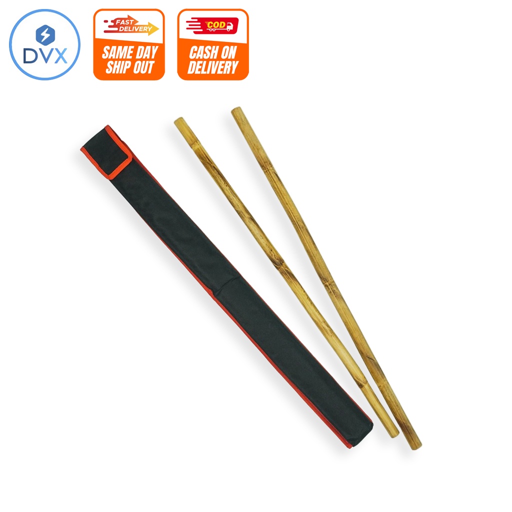 COD DVX Arnis Set with Bag Case Kali Escrima Rattan Sticks Training ...