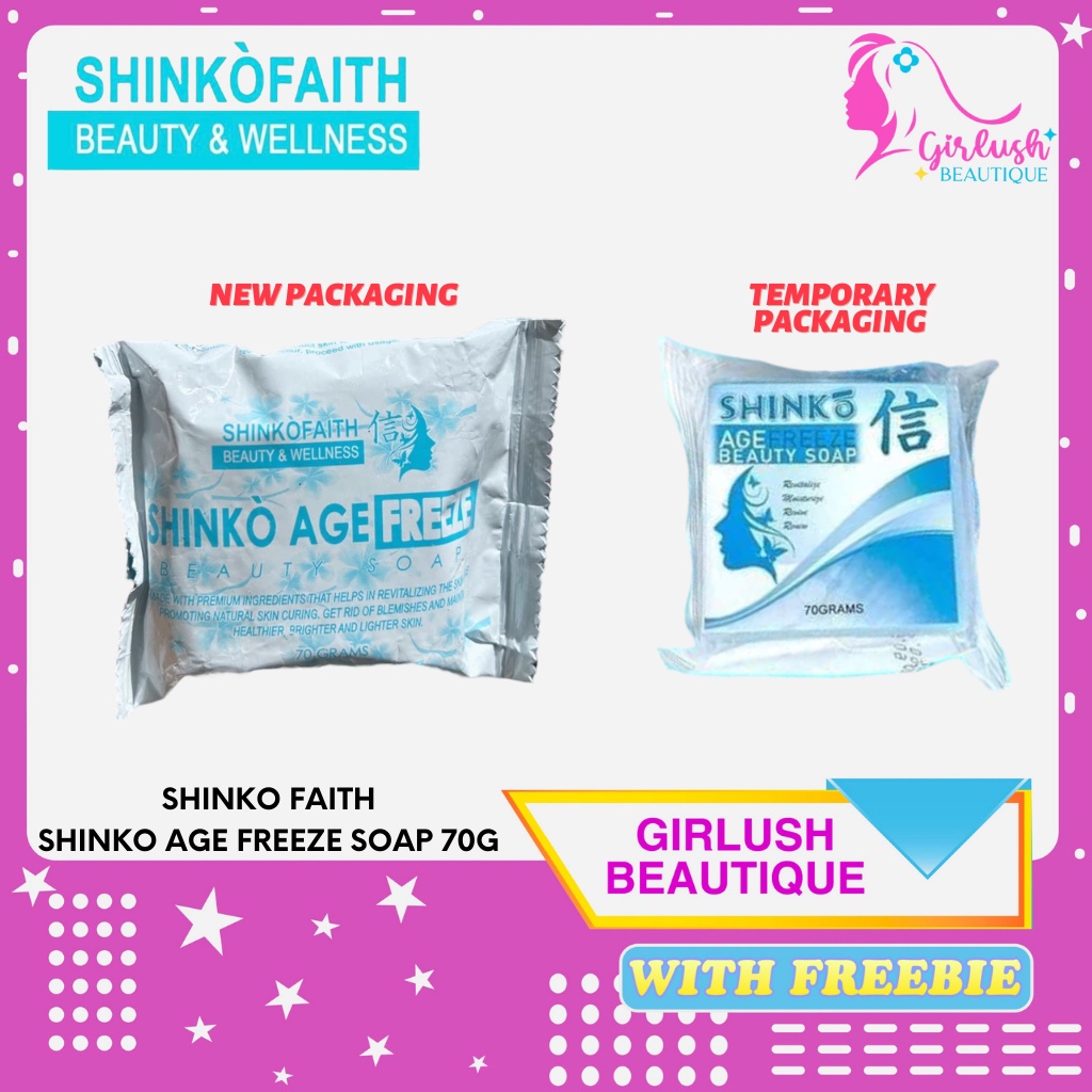 ShinkoFaith Shinko Age Freeze Beauty Soap 70g | Shopee Philippines