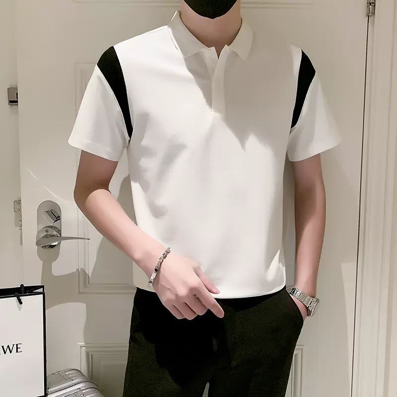 Fashion Polo Shirt For Man Cotton Polo Shirt For Men Classic Korean ...