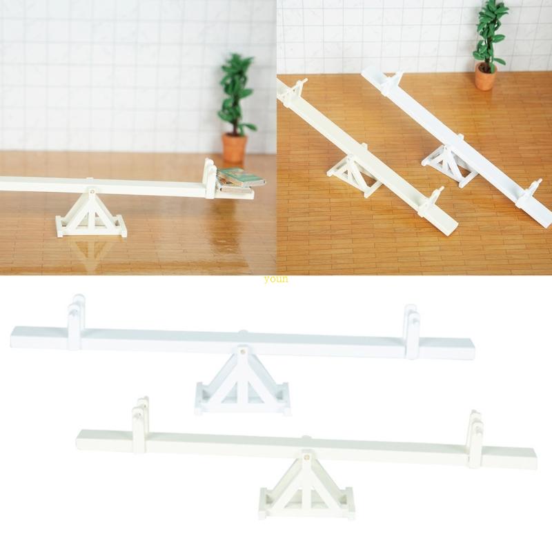youn Mini House Seesaw Realistic Miniature Seesaw Swing for Miniature ...