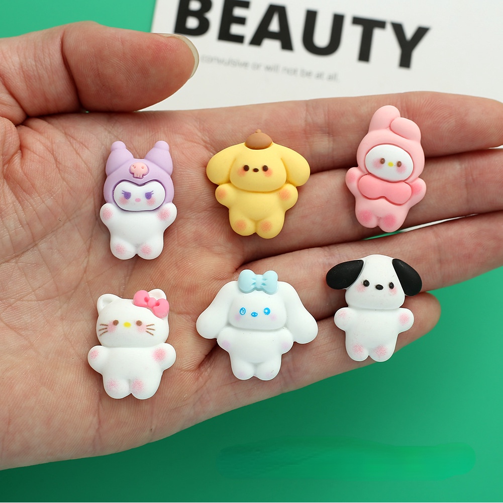 Cartoon Kuromi Anime Jibbitz Hello Kitty Sanrio Jibits Crocs Charm ...