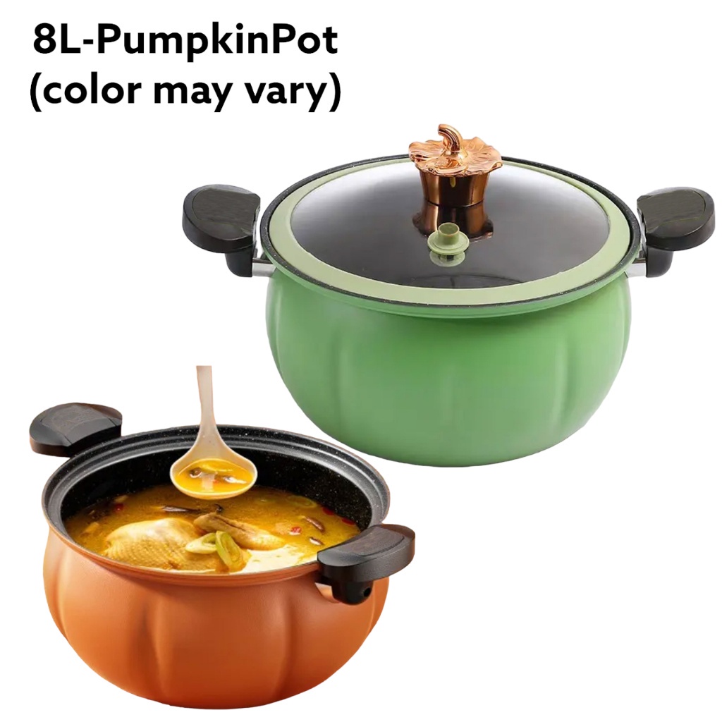 Multi-functional 8L Pumpkin Micro Pressure Pot Soup Pot Non Stick ...