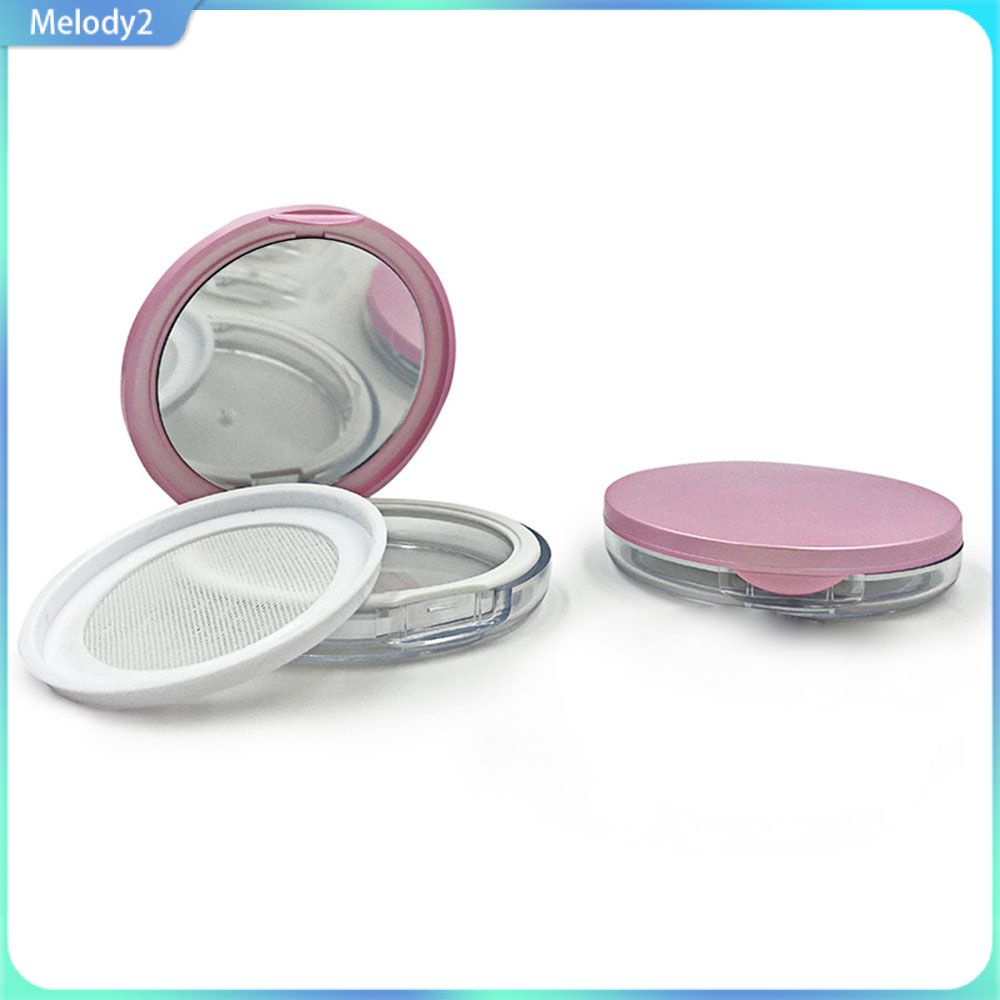 Empty Loose Powder Compact Container Reusable Powder Box Portable 3g ...