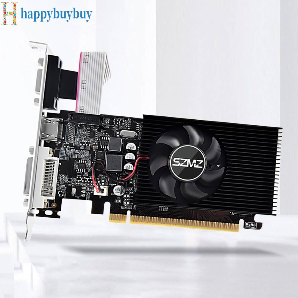GT730 4GB DDR3 128Bit Graphics Card with Cooling Fan Gaming Graphics ...