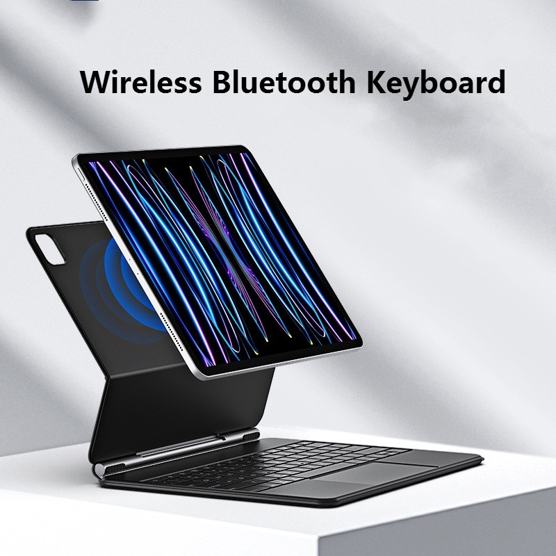Backlit Magnetic Keyboard for ipad mini 6 7 pro 11 13 air 4 5 6 M2 2024 ...