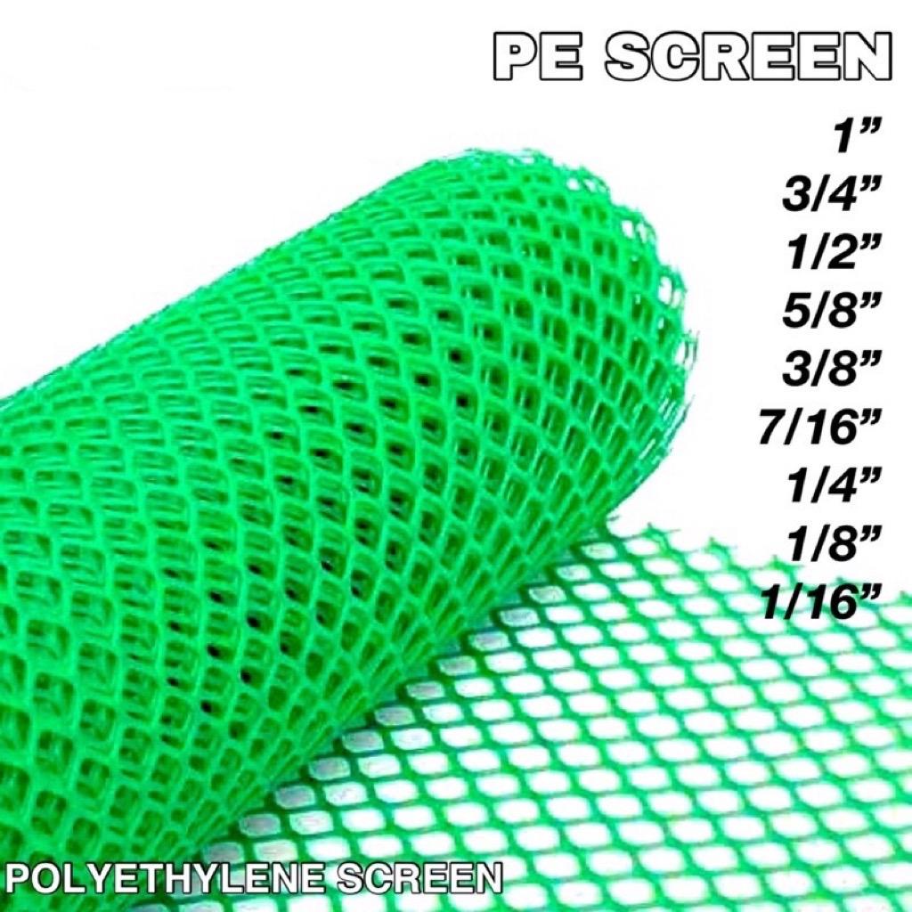 PER 3 METERS POLYETHYLENE SCREEN Chicken Screen Bird Rabbit Cage 3ft ...