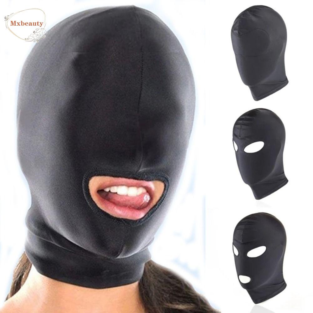 MXBEAUTY Full Face Cover Men Funny Open Mouth Mask Cosplay Costume 1 ...