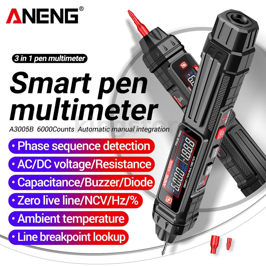 ANENG A3005B A3005BPro Digital Multimeter Smart Pen Type Multi ...