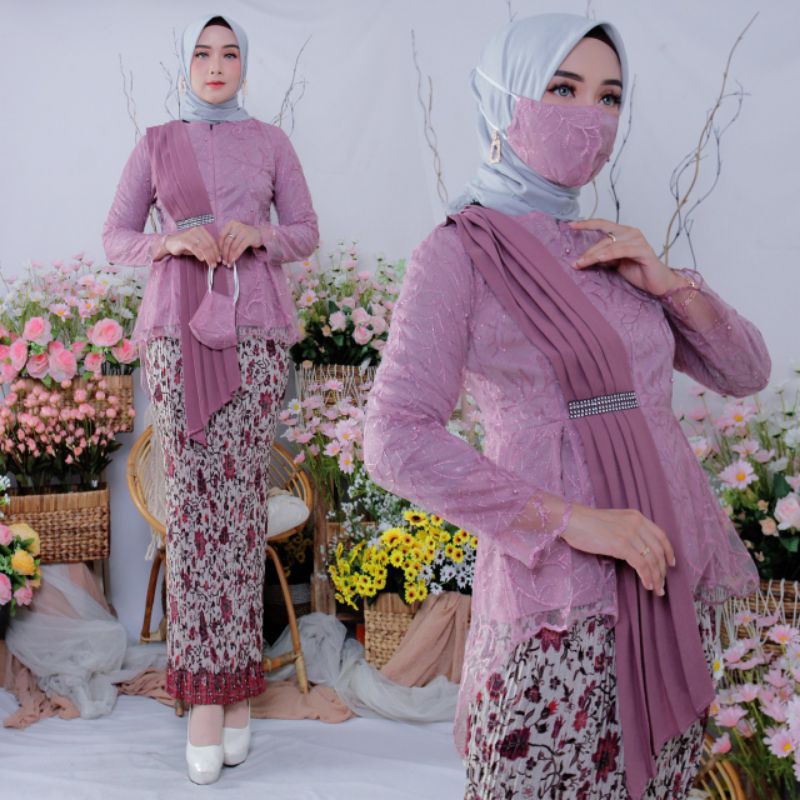 Aurora SELENDANG MODERN KEBAYA - MODERN KEBAYA SET - RECENT KEBAYA ...