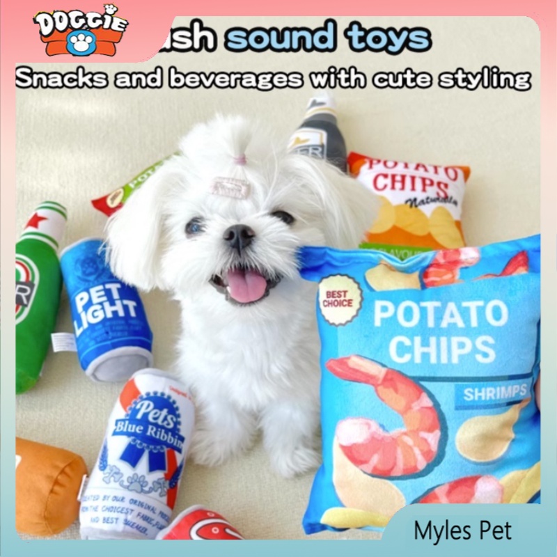 Dog is Voice Toy Pet Relieving Tool Simulation Potato Chips Coca Cola ...