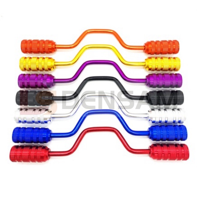 Densam Motorcycle Slider Axle Cap Slider All Alloy | Shopee Philippines