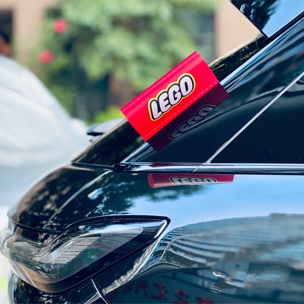 Car Exterior Accessories Wash Label Lego Logo Trunk Door Tailgate ...