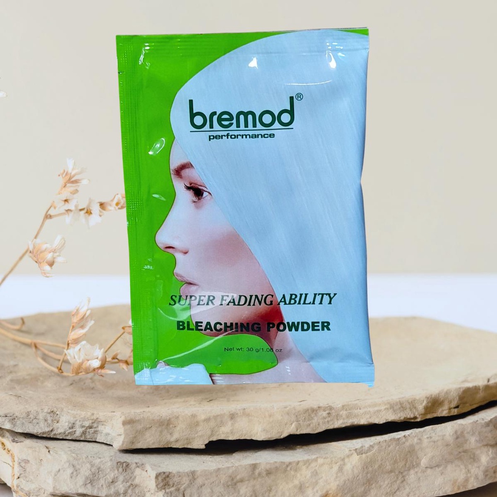 Bremod Performance Super Fading Ability Bleaching Powder 30g | Shopee ...