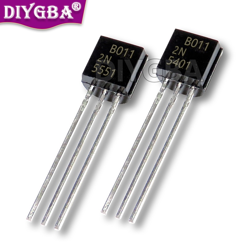 100PCS 100% New 2N5551 2N5401 5551 5401 TO-92 IGMOPNRQ 50Pairs (50PCS ...