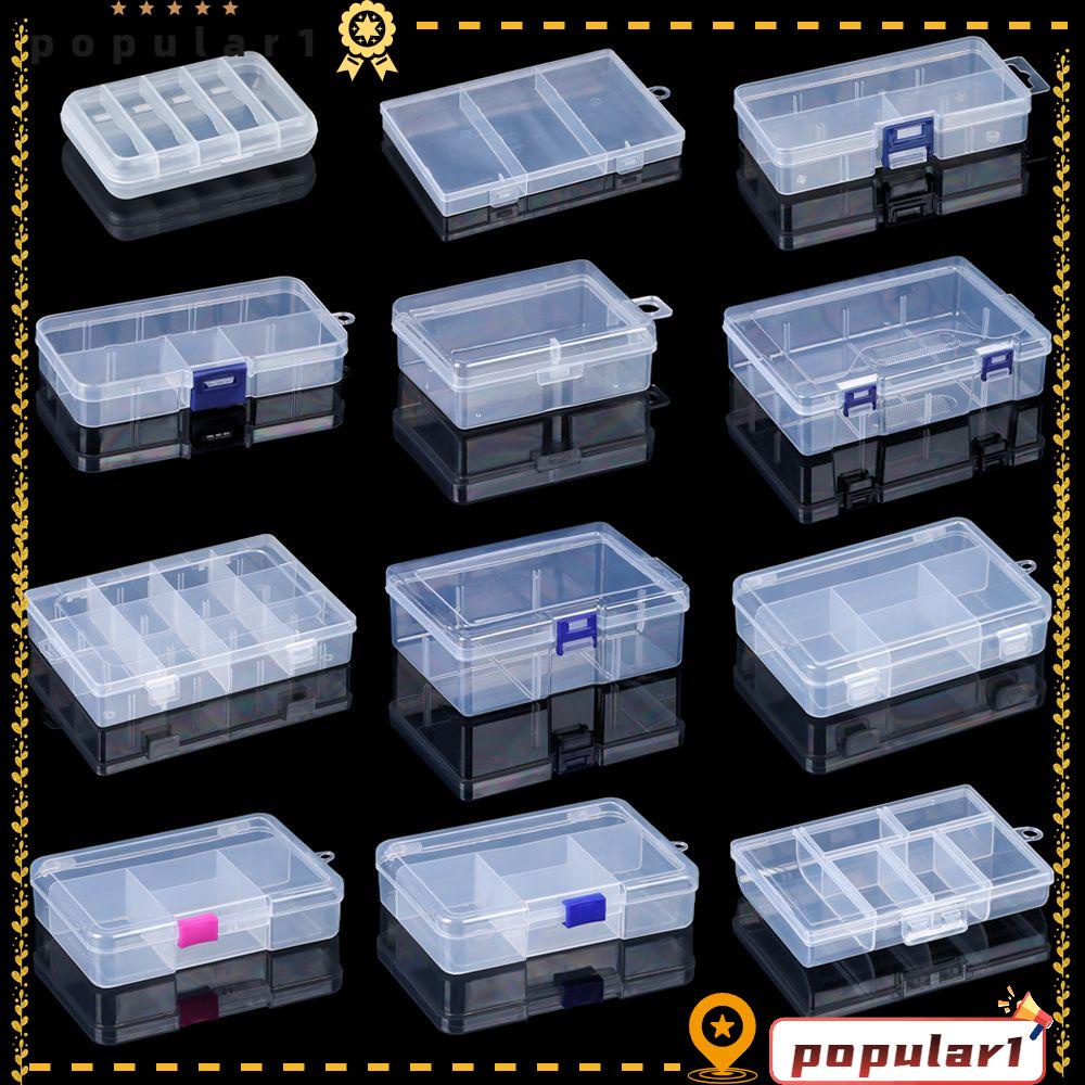 POPULAR Small Storage Box 12 Styles Craft Bead Holder Jewelry Diamond ...