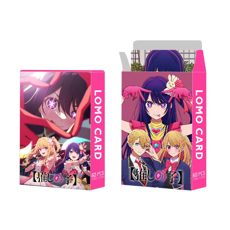 OSHI NO KO Photocard Hoshino Akuamarin Double Sided Lomo Card 60pcs/box ...