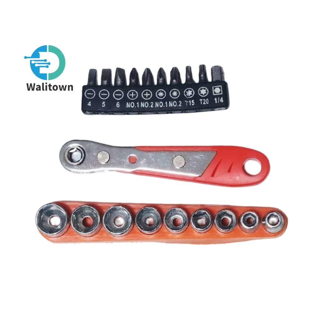1/4 Ultra Low Profile Mini Ratchet Wrench Close Quarters Screwdriver ...
