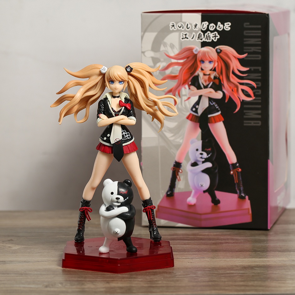 Danganronpa Junko Enoshima with Monokuma POP UP PARADE Figure PVC Model ...
