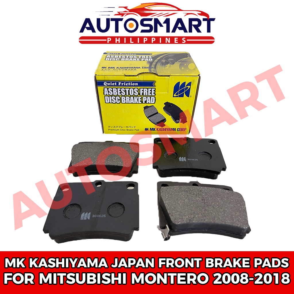 MK Kashiyama: Mitsubishi Montero 2008-2018 Front Brake Pads (Made in ...