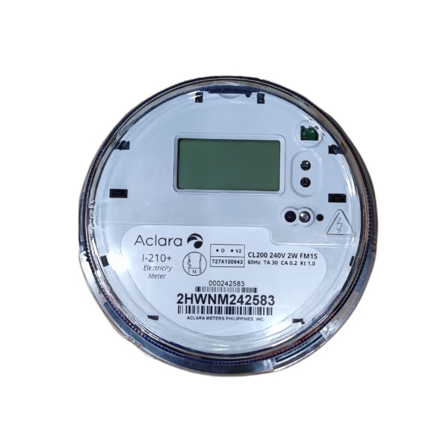GE/ALCARA I-210 KWH Meter Digital Single Phase 2W FM1S I210 KWH Meter, 4 Jaws - I210(2W)CL200 ...
