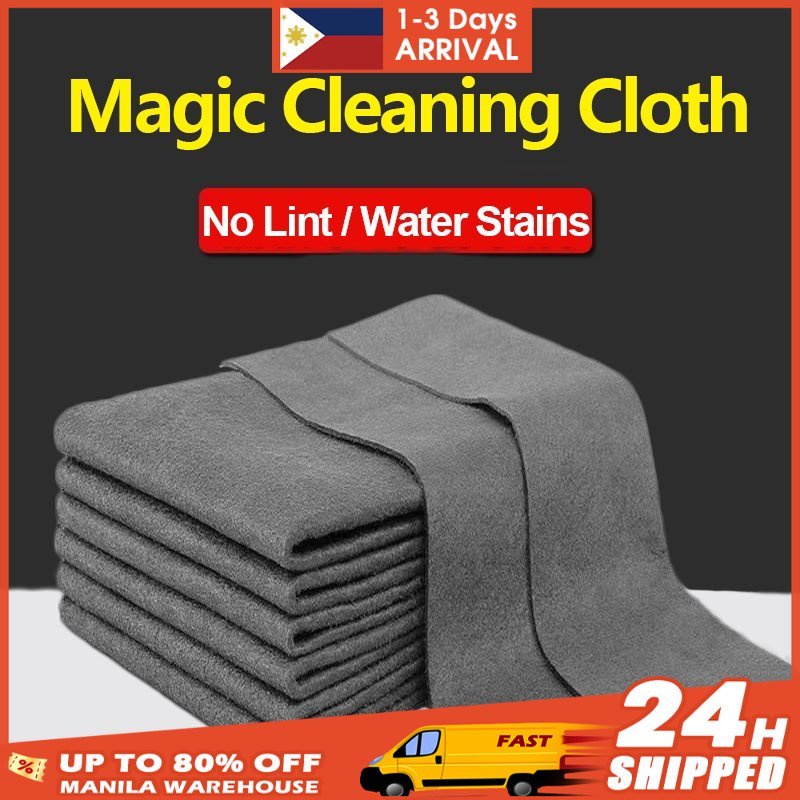 1/3pcs Magic Cleaning Cloth No Watermark Glass Wiping Cloth Reusable ...