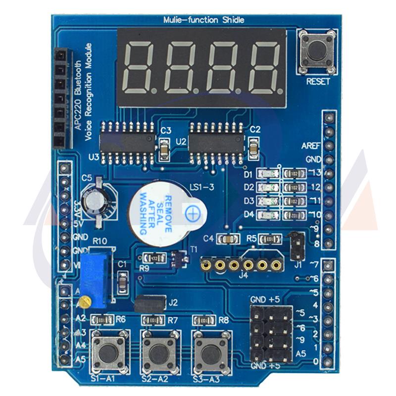 Multifunctional Expansion Board Kit Based Learning Uno R3 Lenardo Mega 2560 Shield Multi 