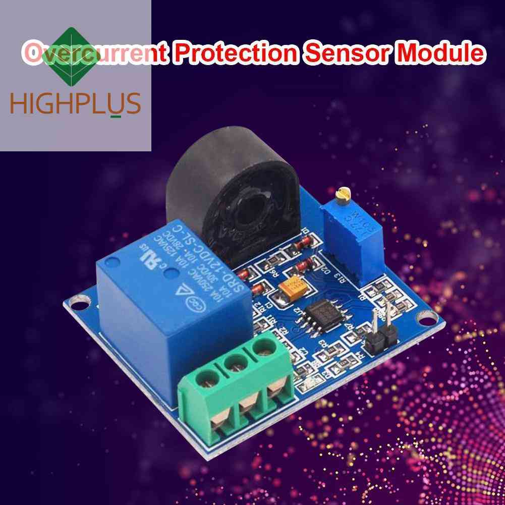 12v Current Detection Sensor Module 5a Relay Overcurrent Over Current
