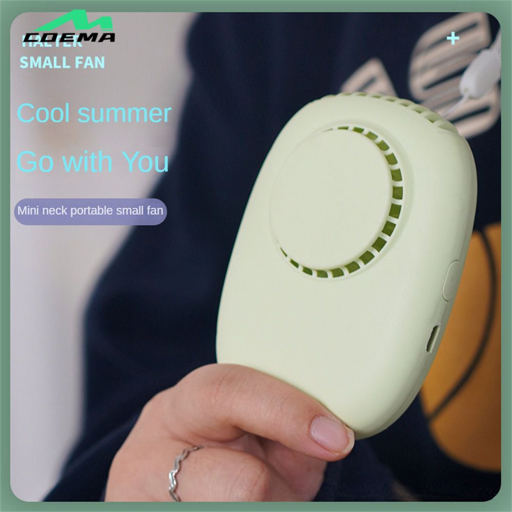 New Summer Handheld Neck Fan Portable Desktop Usb Rechargeable Mini Fan ...