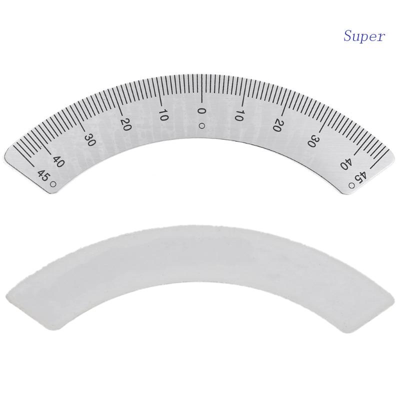 Super Measuring Gauging Tool Arc Protractors Milling Machine Part Angle ...