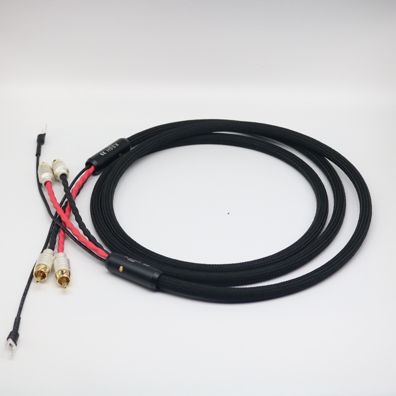 hi end audio rca cable Independent shielded signal cable of LP Vinyl ...