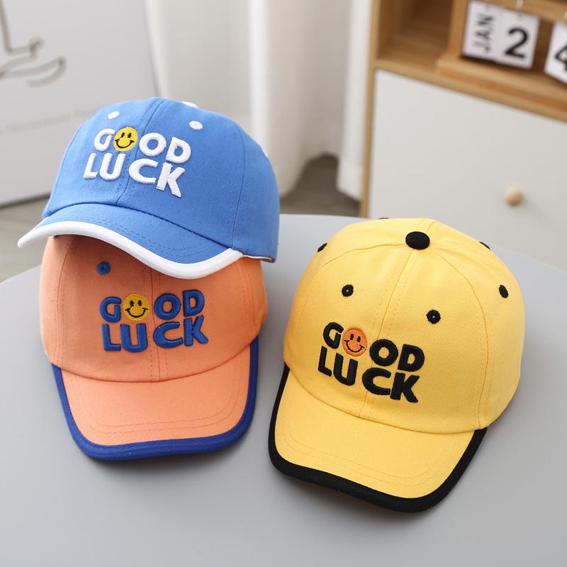 Children's Baseball Cap Boys Duck Baby Cap Embroidered Sunblock Hat ...