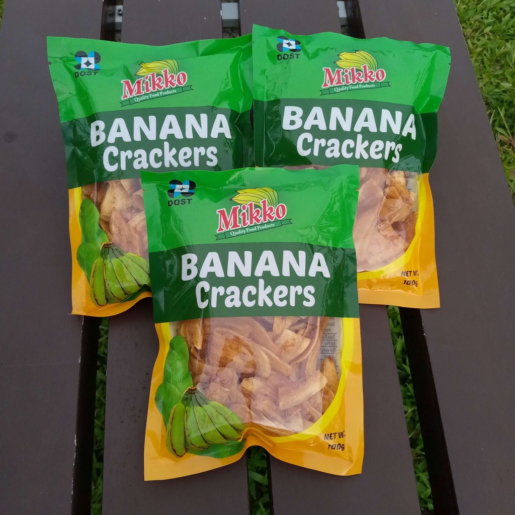 Mikko Banana Chips Crackers Crisps Mindoro 100g Pasalubong Native ...