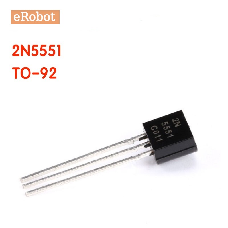 100pcs Transistor 2N5401 2N5551 5401 5551 NPN PNP TO-92 Original ...