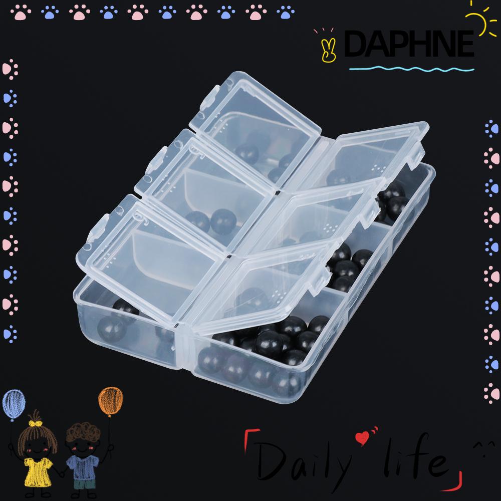 DAPHNE Pill Boxes Storage Braille Case Tablet Container | Shopee ...