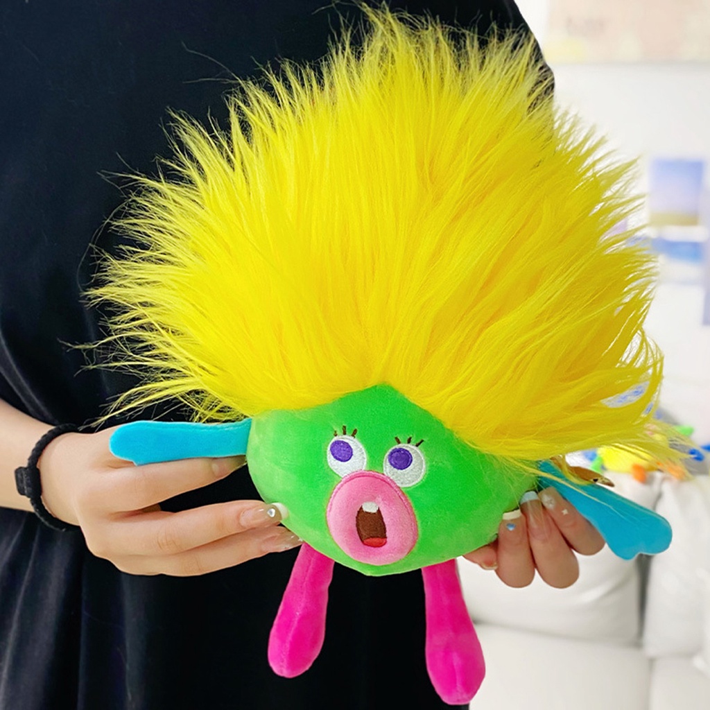 11cm Dopamine Quirky Exploding Head Mini Dolls Plush Keychain Toys ...