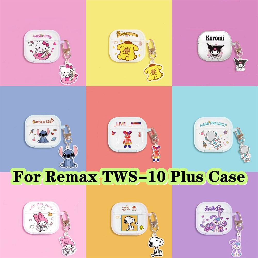 READY STOCK! For Remax TWS-10 Plus Case Couple Cute cartoon for Remax ...