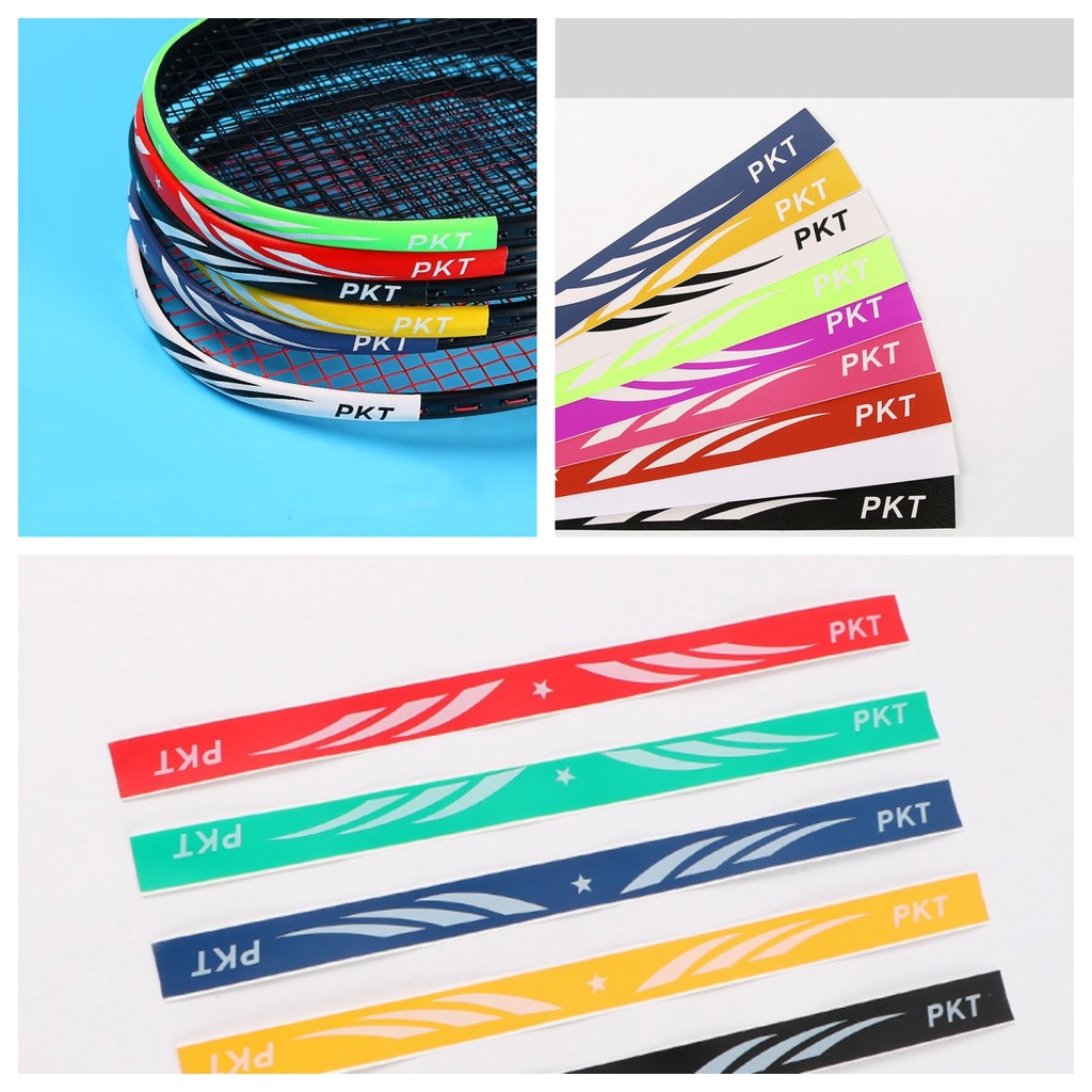 Badminton racket head protection sticker wear-resistant racket frame ...